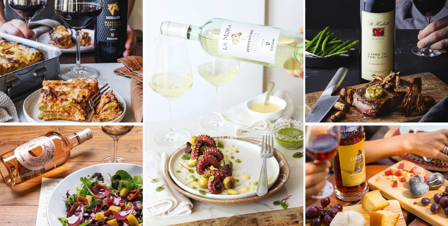 Wine & Food Pairing – Grape to Glass